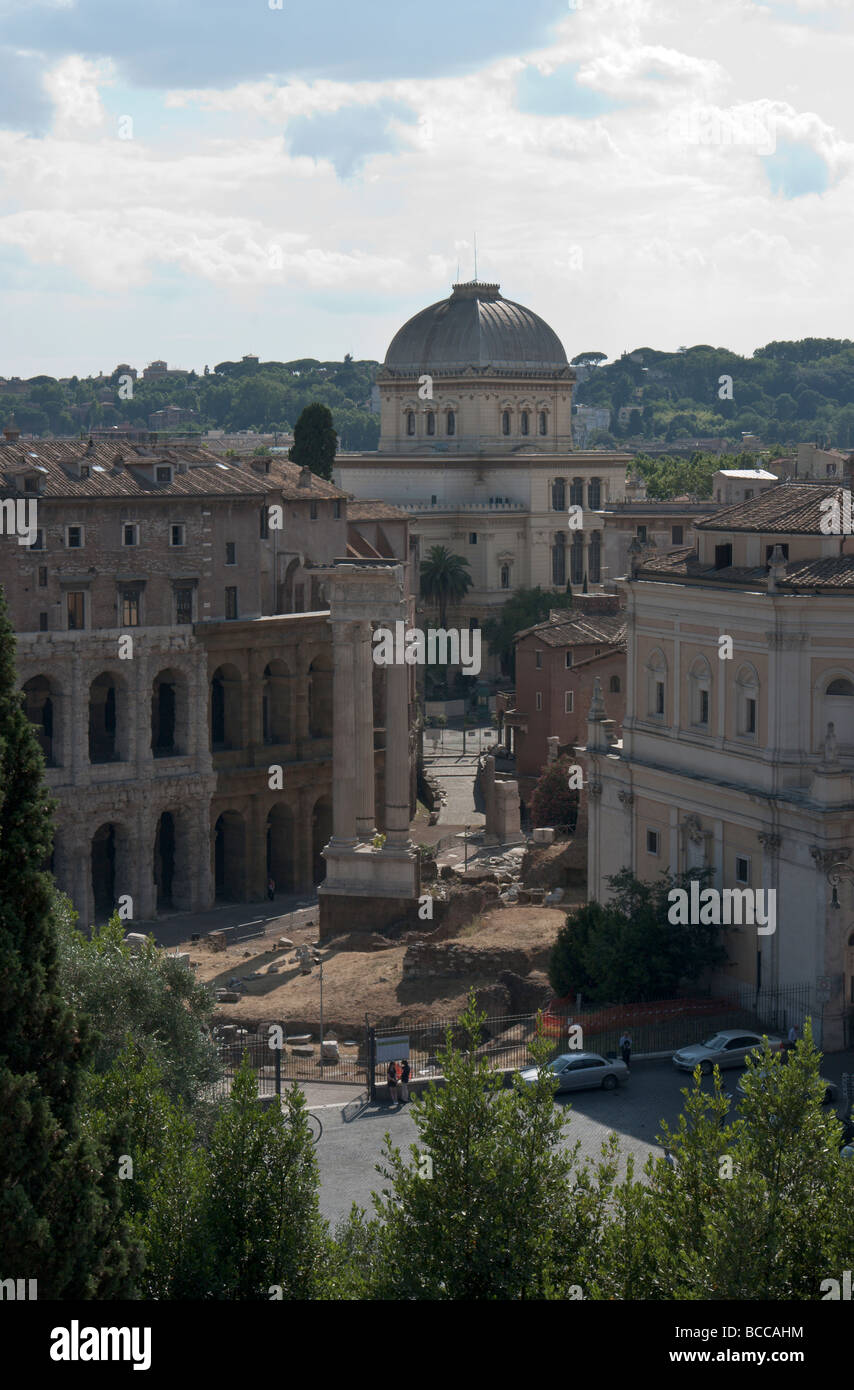 The Synagogue Tempio Maggiore Di Roma High Resolution Stock Photography ...