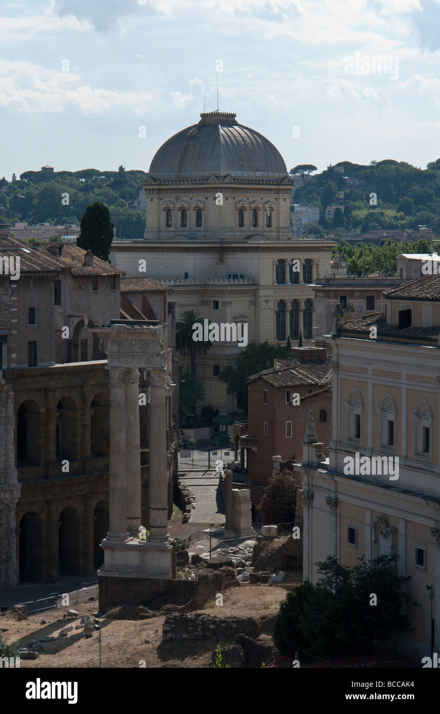 The Synagogue Tempio Maggiore Di Roma High Resolution Stock Photography ...