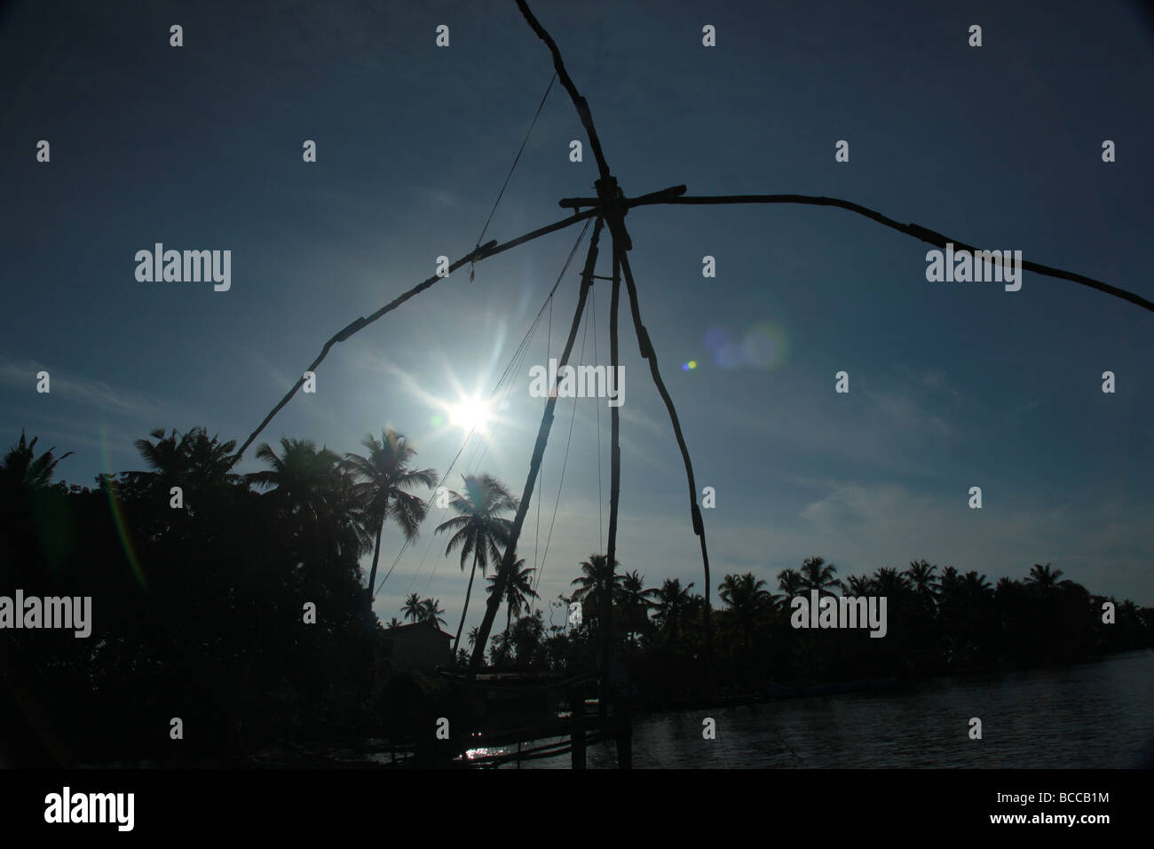 Sunset in Alappad Kerala india Stock Photo - Alamy