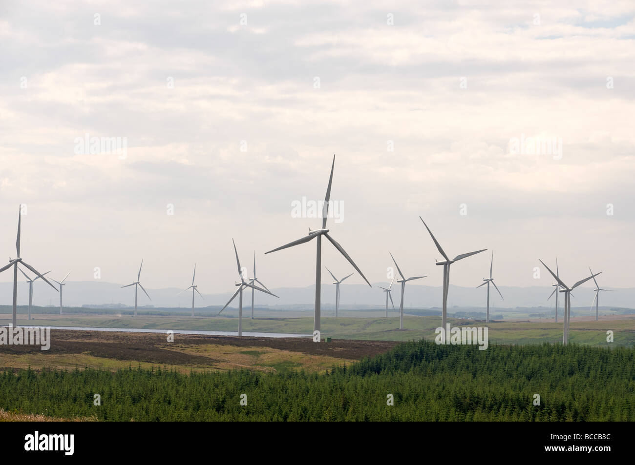 Inland windfarm hi-res stock photography and images - Alamy