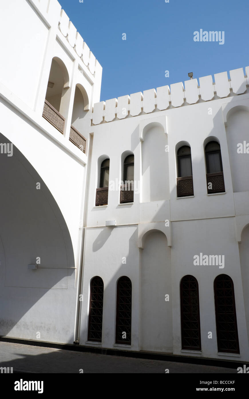 "Gate to Bahrain" building in Manama, Kingdom of Bahrain Stock Photo ...