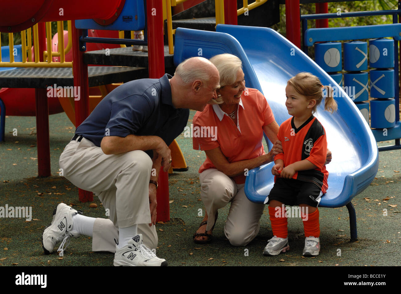 Seniors playground hi-res stock photography and images - Alamy