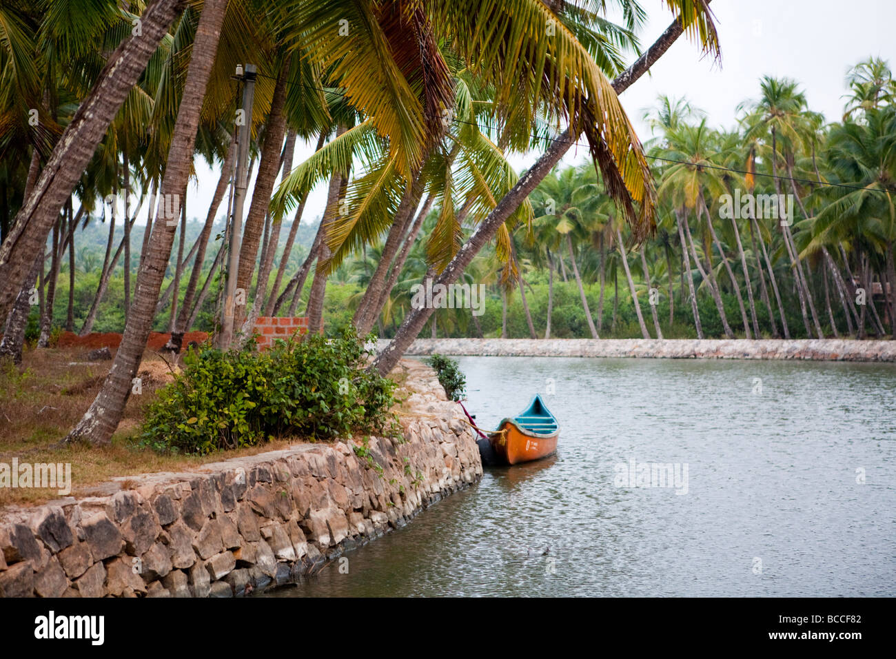 Inland Waterways Kerala India Stock Photo - Alamy