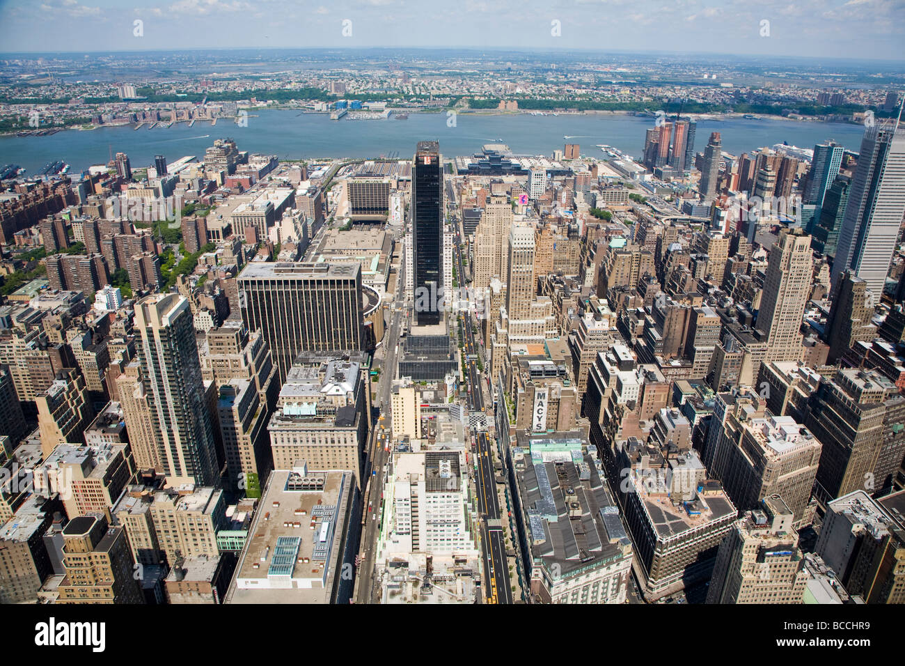 Top view of New York city Stock Photo - Alamy