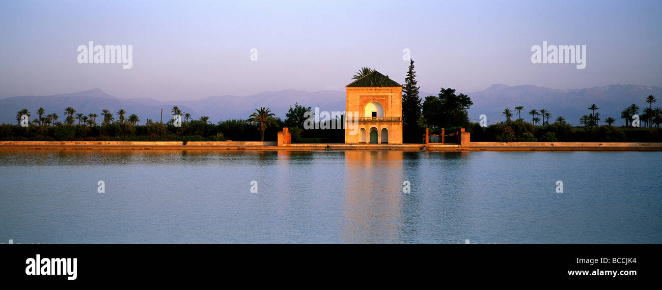 Morocco, High Atlas, Marrakesh, Imperial City, La Menara listed as ...