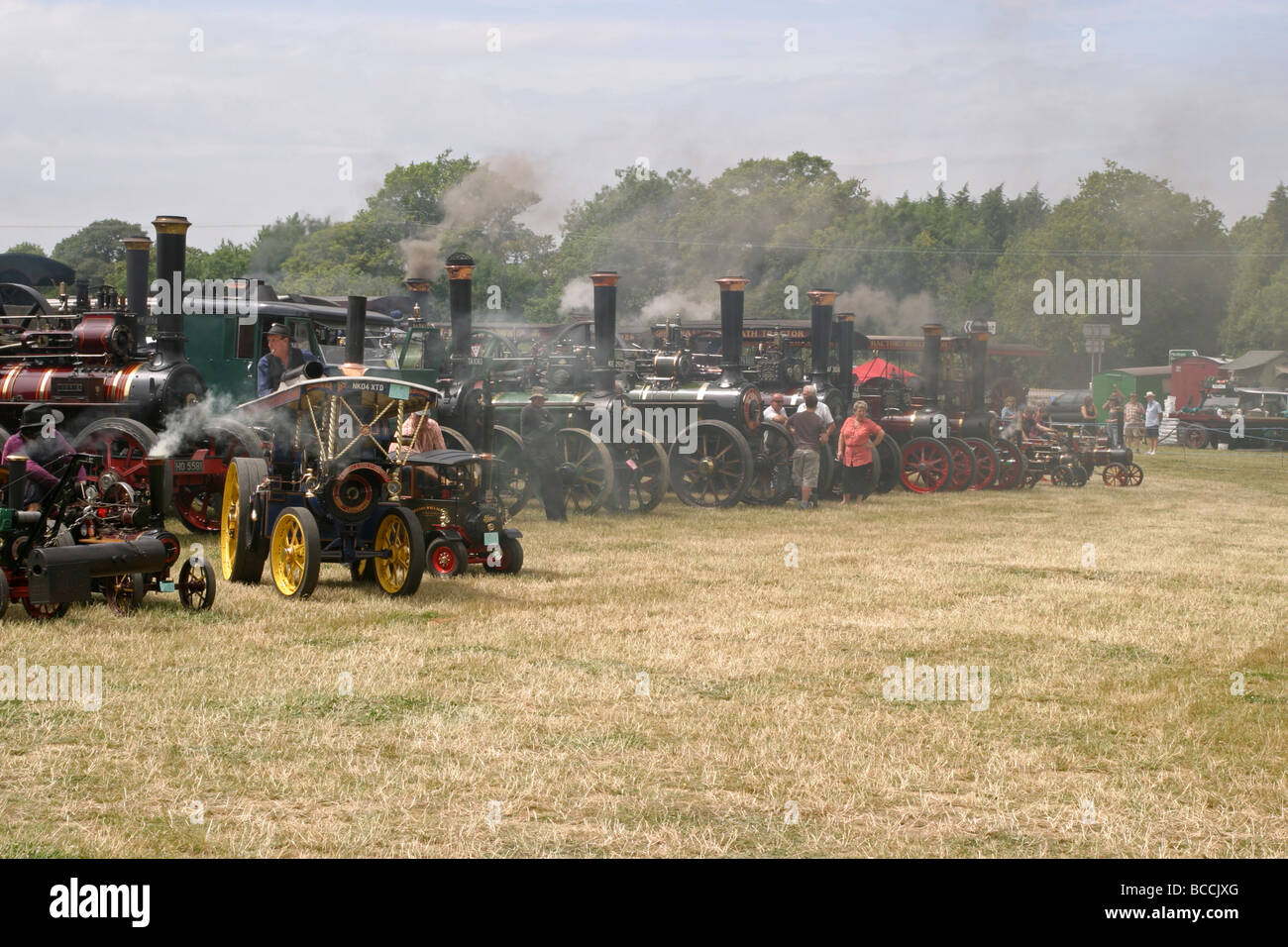 Traction Engine Rally UK Stock Photo - Alamy