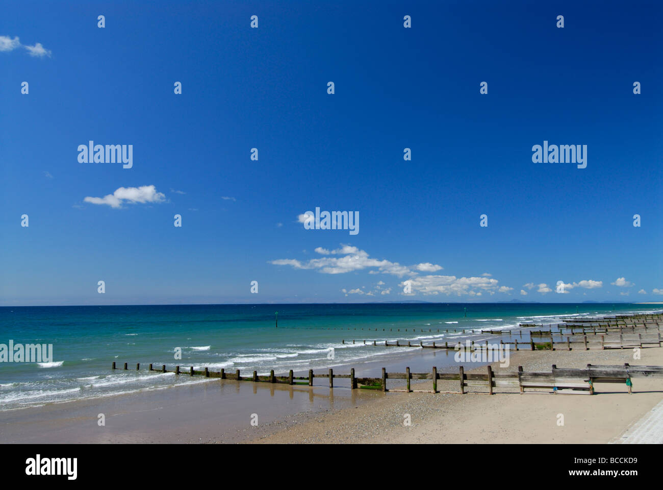 Tywyn Beach Gwynedd North Wales UK Stock Photo - Alamy