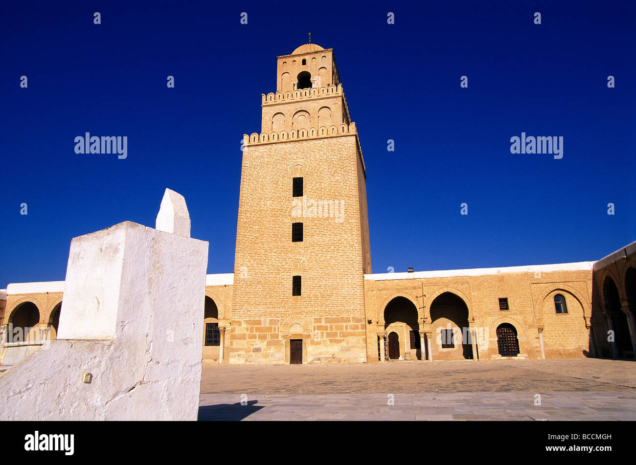 Tunisia, Kairouan holy city , the Great Mosque Stock Photo - Alamy