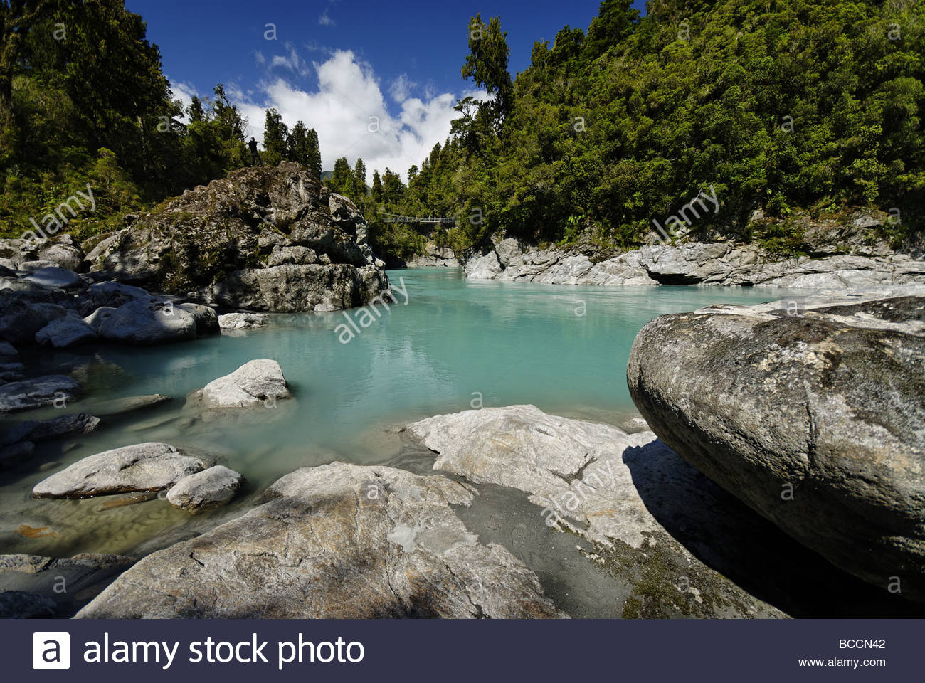 Hokitika Gorge New Zealand Stock Photos & Hokitika Gorge New Zealand ...
