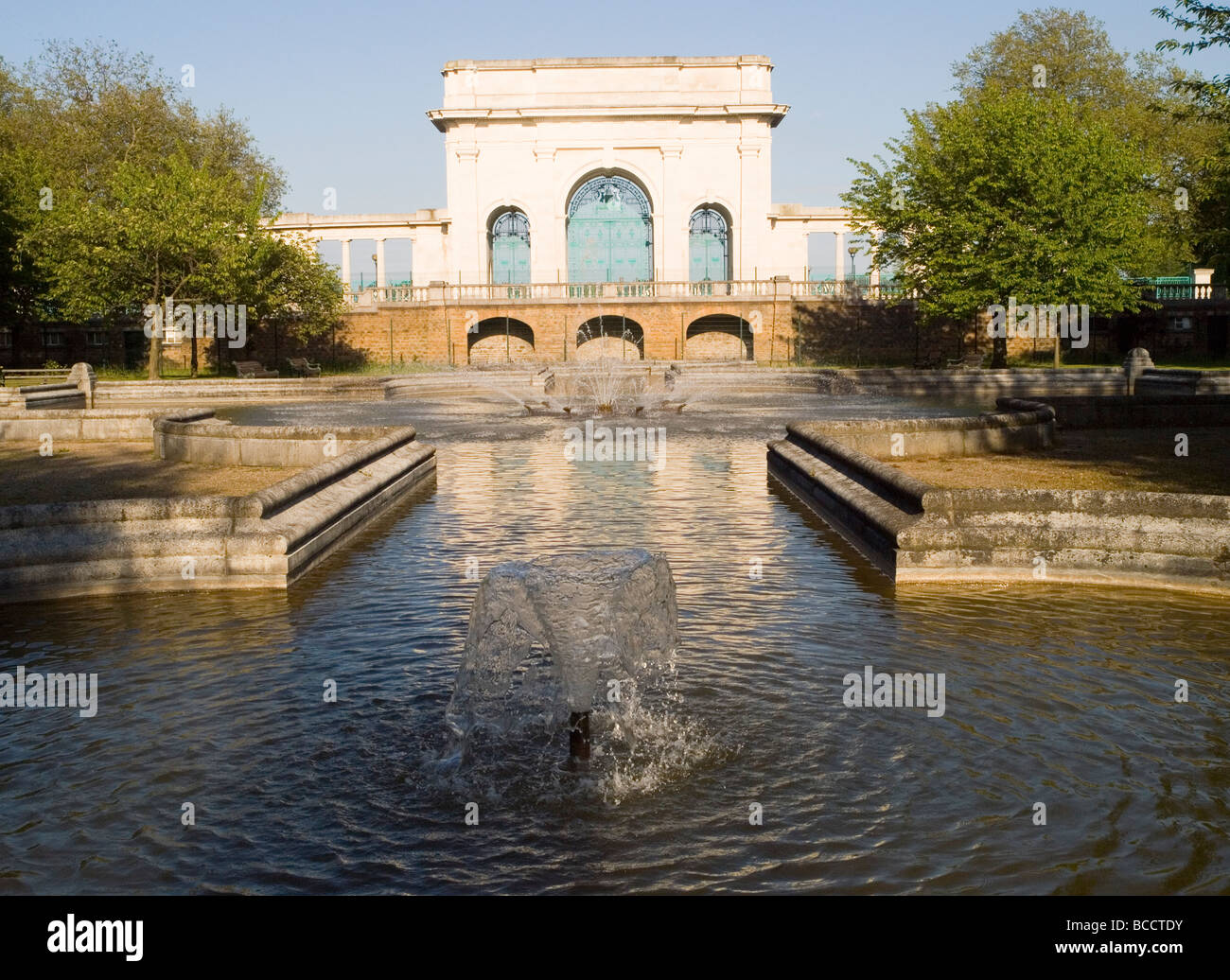 The Nottingham City War Memorial at Victoria Embankment in the Meadows ...