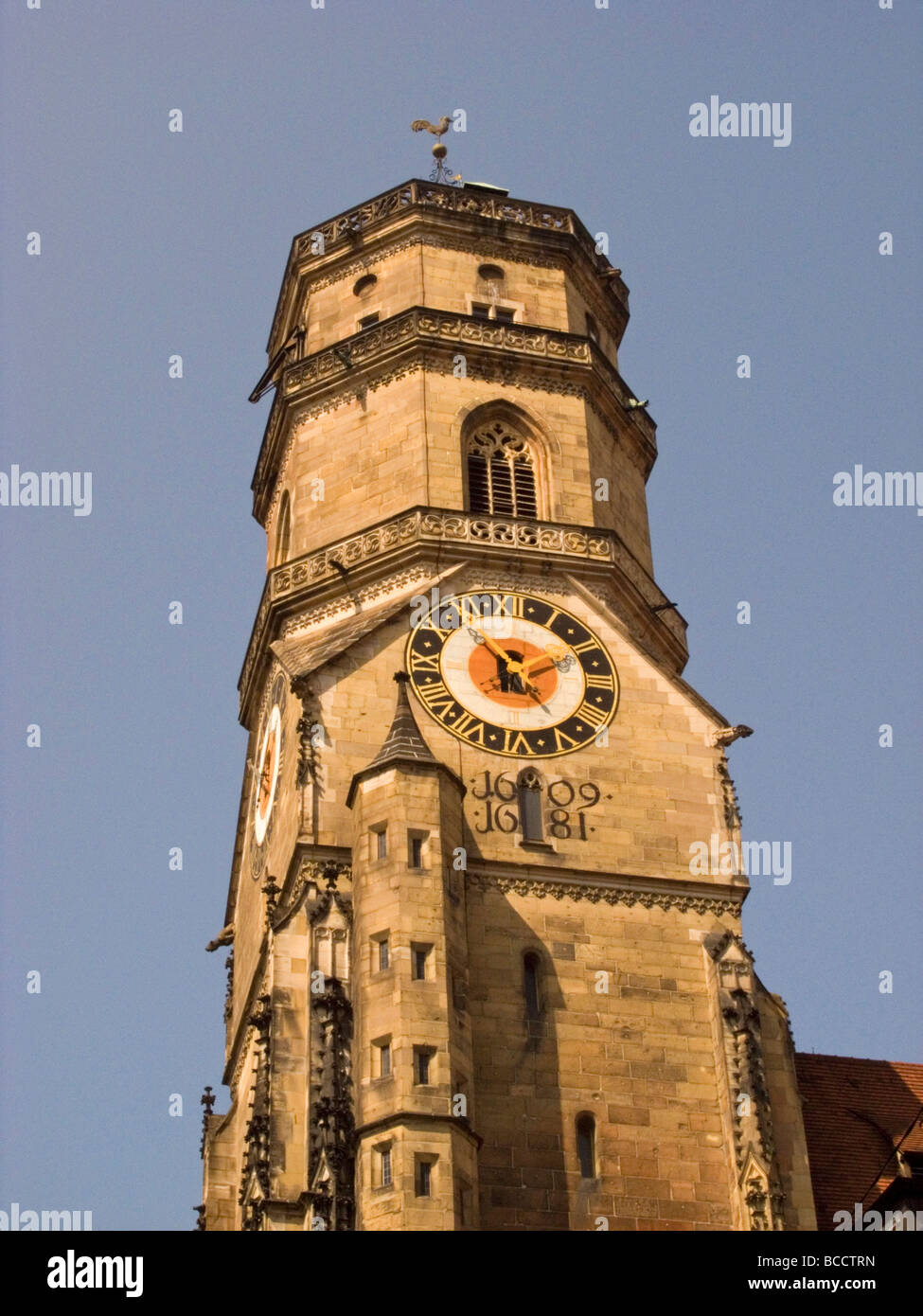 Stiftskirche Stuttgart Germany Stock Photo - Alamy