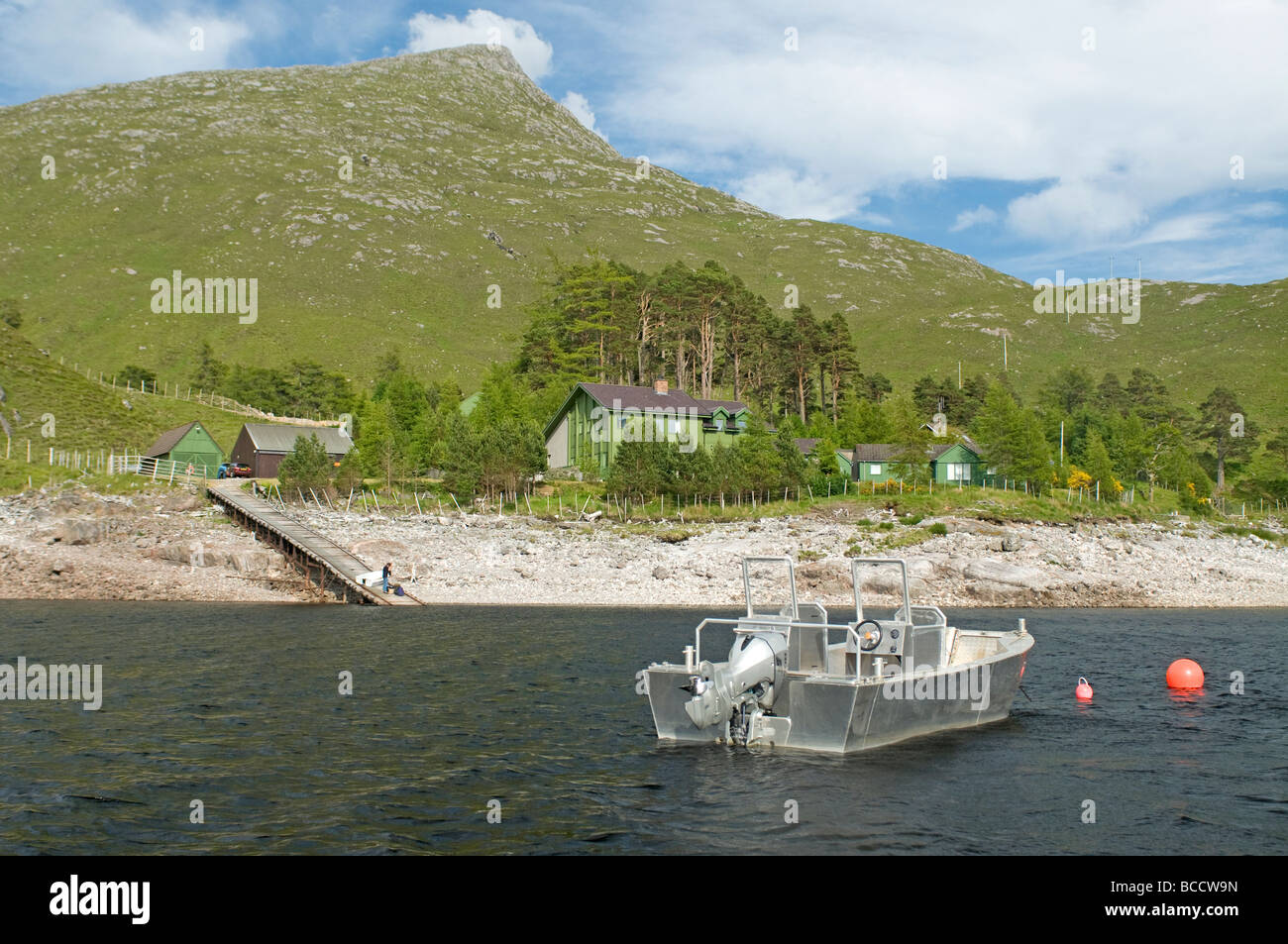 Loch Monar west of Cannich, Inverness-shire, Highland Region. Scotland ...