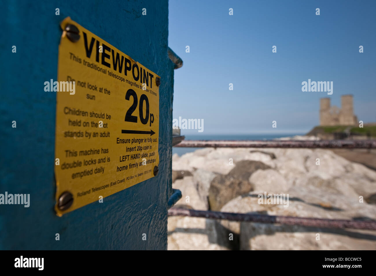 Reculver church towers hi-res stock photography and images - Alamy