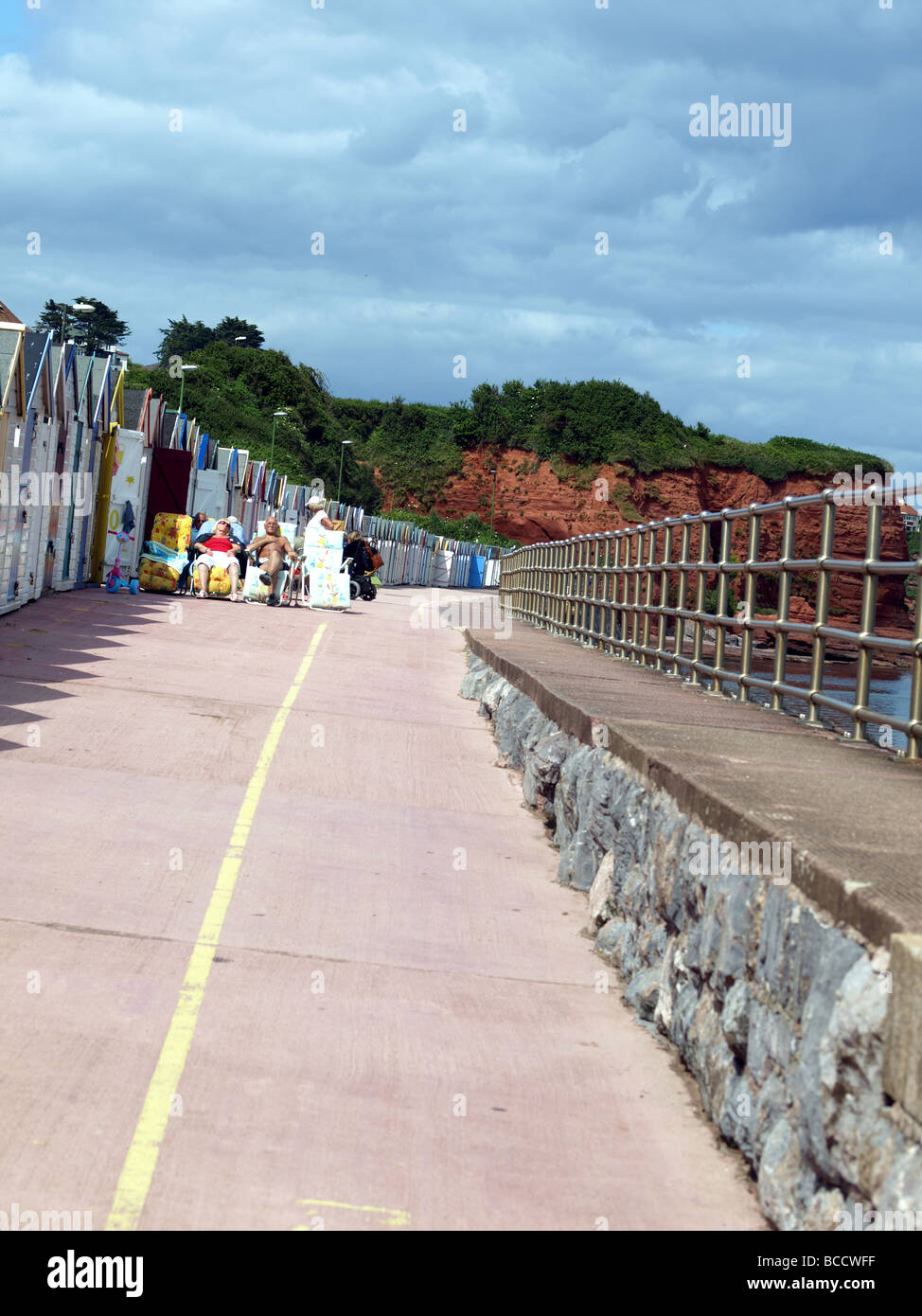 Beach huts at Preston beach,Paignton,Devon Stock Photo - Alamy
