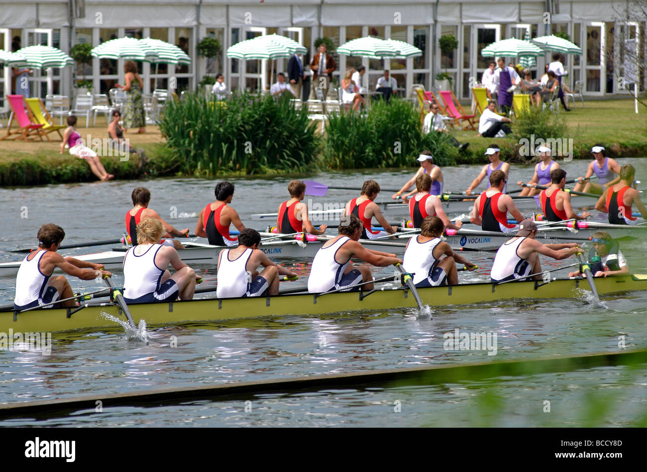 Henley Royal Regatta, Henley-on-Thames, Oxfordshire, England, UK Stock ...