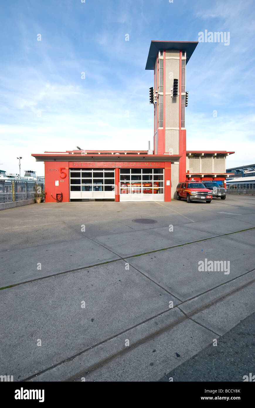 Seattle Fire Station, Number 5 Stock Photo - Alamy