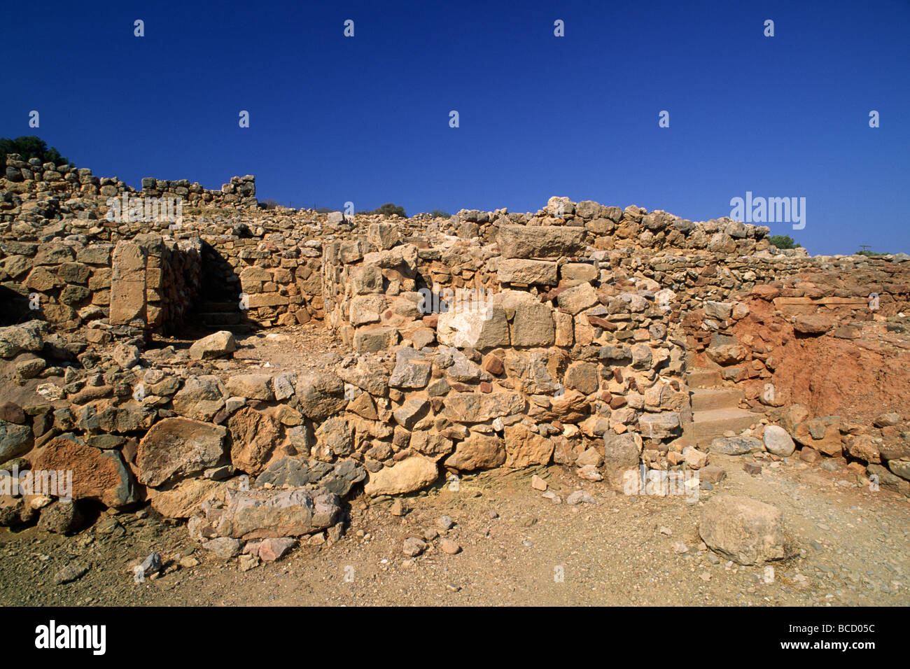 Greece, Crete, Zakros, ancient Minoan Palace Stock Photo - Alamy