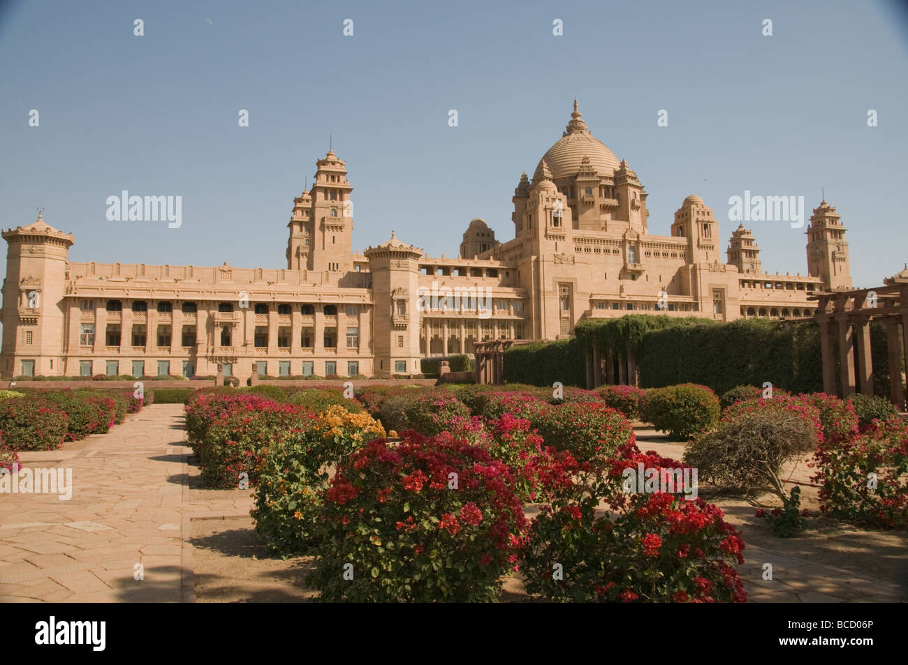 Umed Bhawan Palace, Gardens, Building, Interiors and Exteriors,built of ...