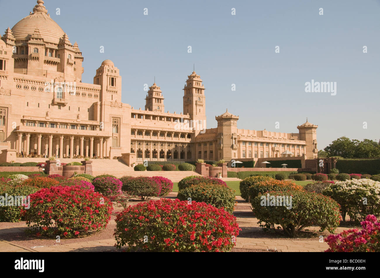 Umed Bhawan Palace, Gardens, Building, Interiors and Exteriors,built of ...