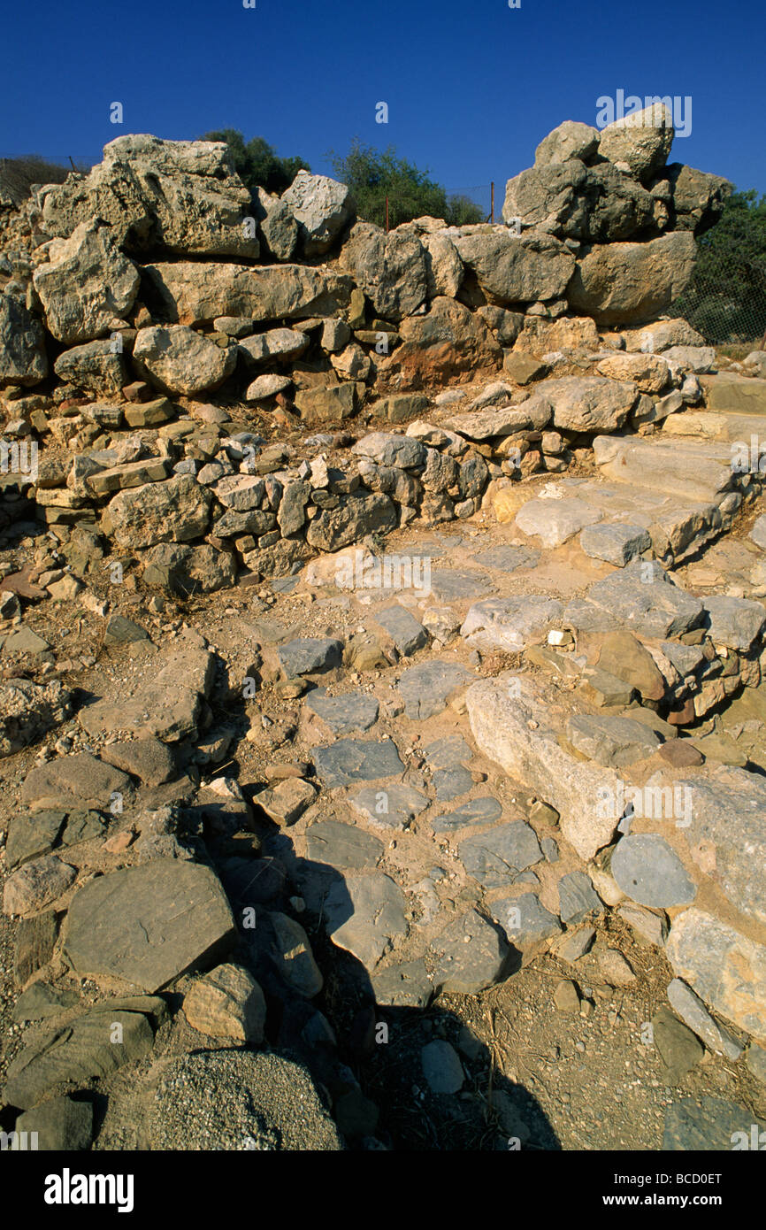 Greece, Crete, Zakros, ancient Minoan Palace Stock Photo - Alamy
