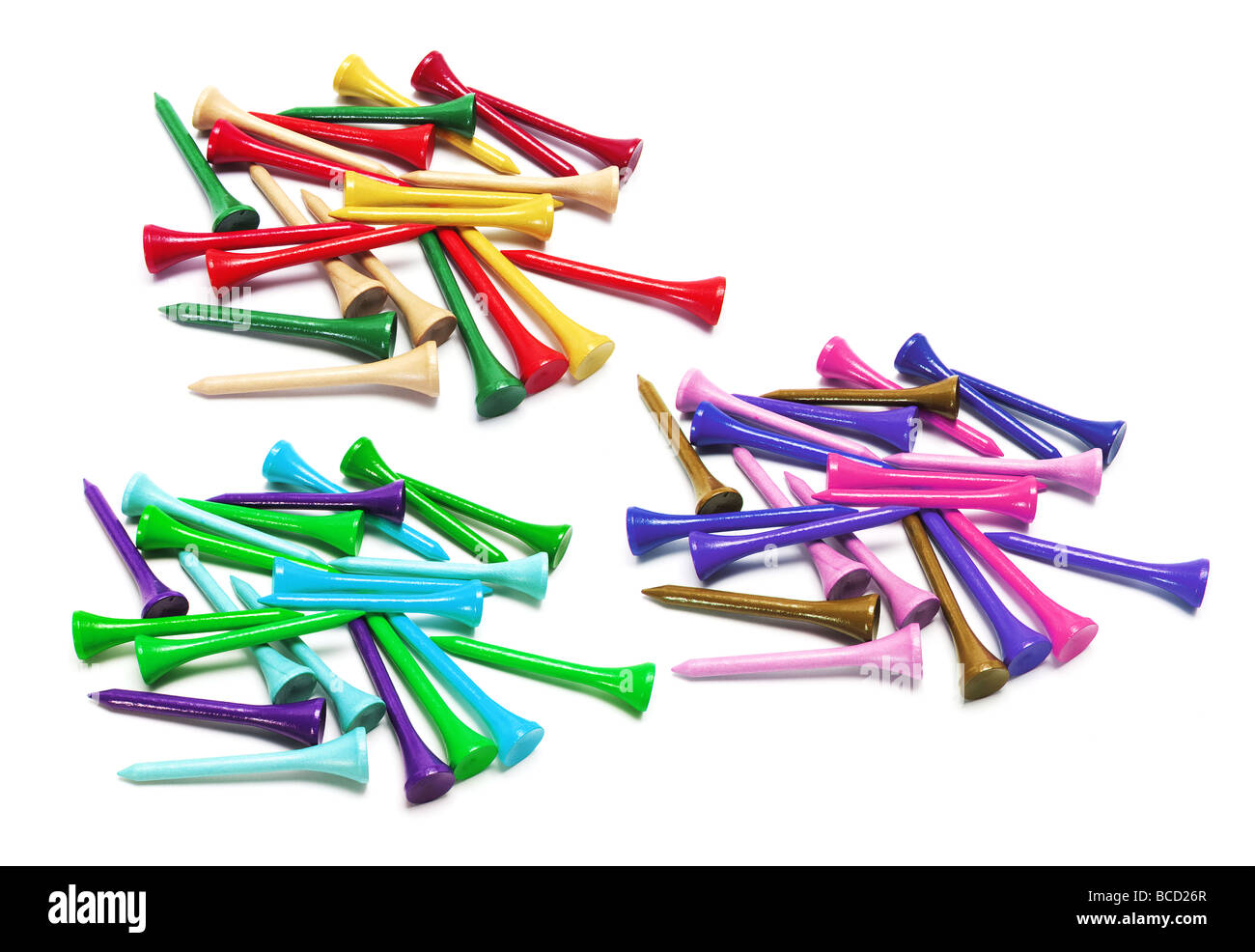 Golf tees Cut Out Stock Images & Pictures - Alamy