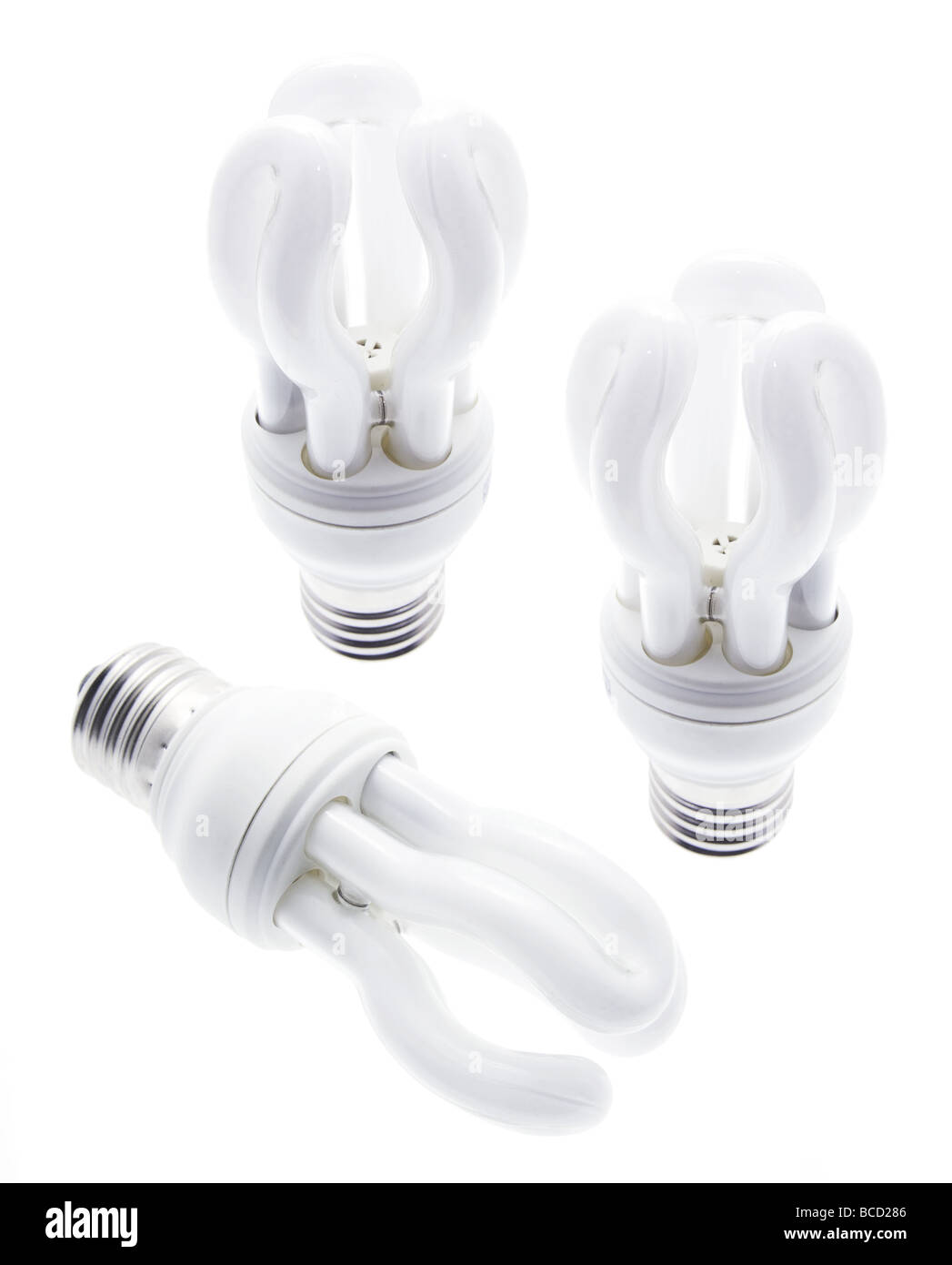 Compact Fluorescent Light Bulbs Stock Photo - Alamy