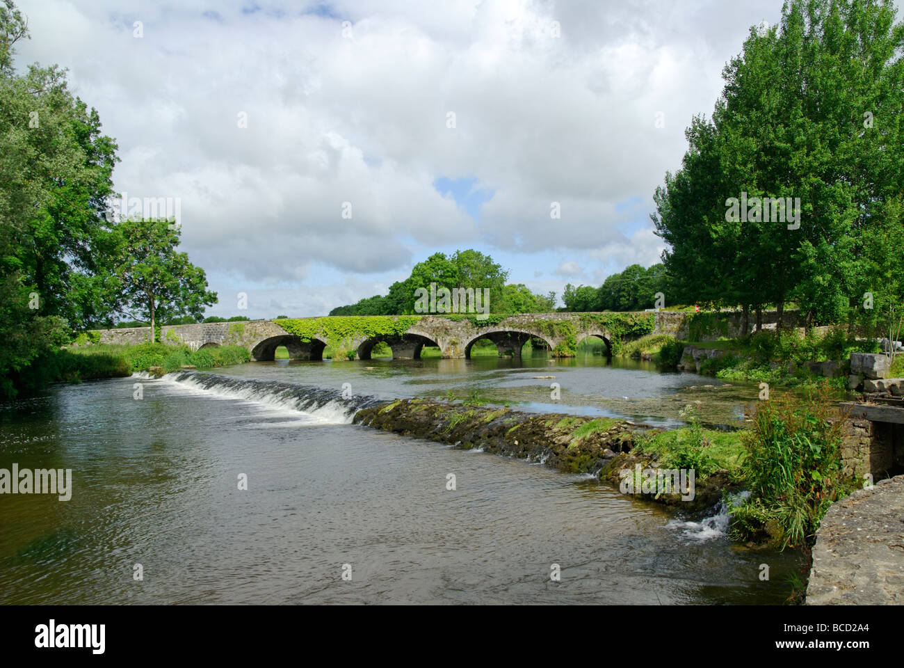 Bridge at Kells, Kilkenny, Ireland Stock Photo - Alamy