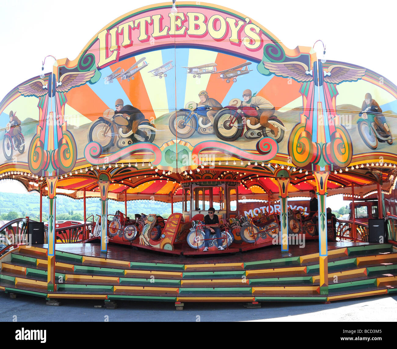 Motorcycle Roundabout High Resolution Stock Photography and Images - Alamy