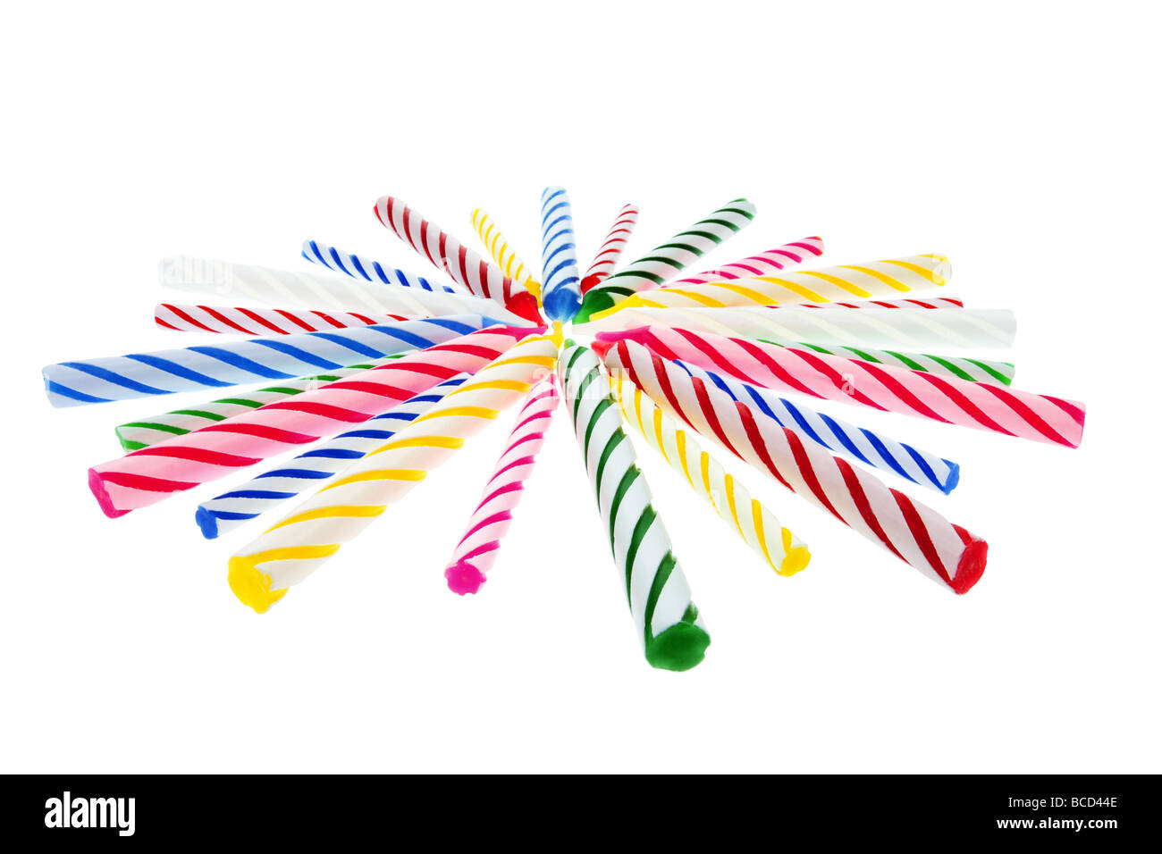 Birthday pattern stripes Cut Out Stock Images & Pictures - Alamy