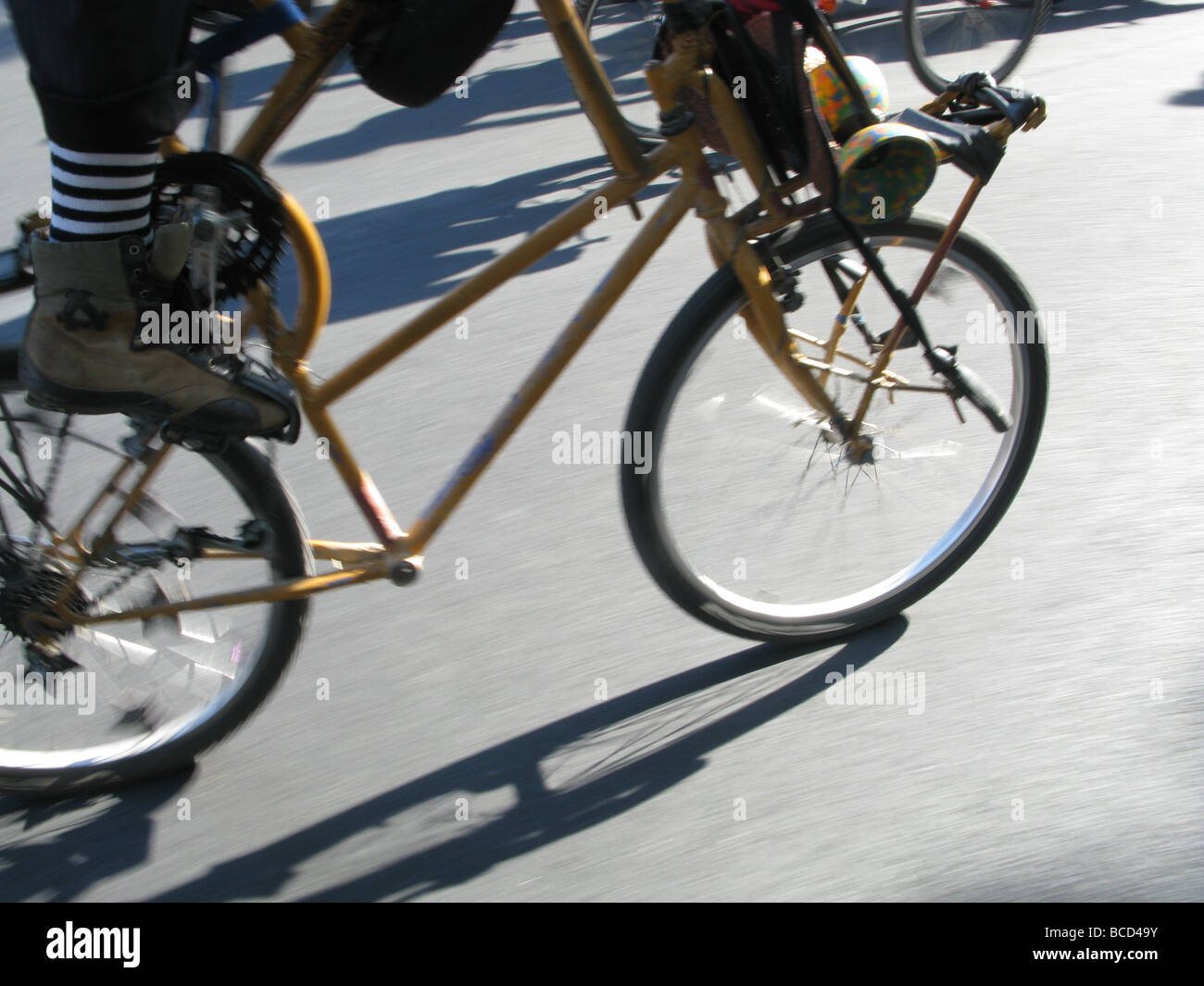 Tall bike bikes rider riders hi-res stock photography and images - Alamy