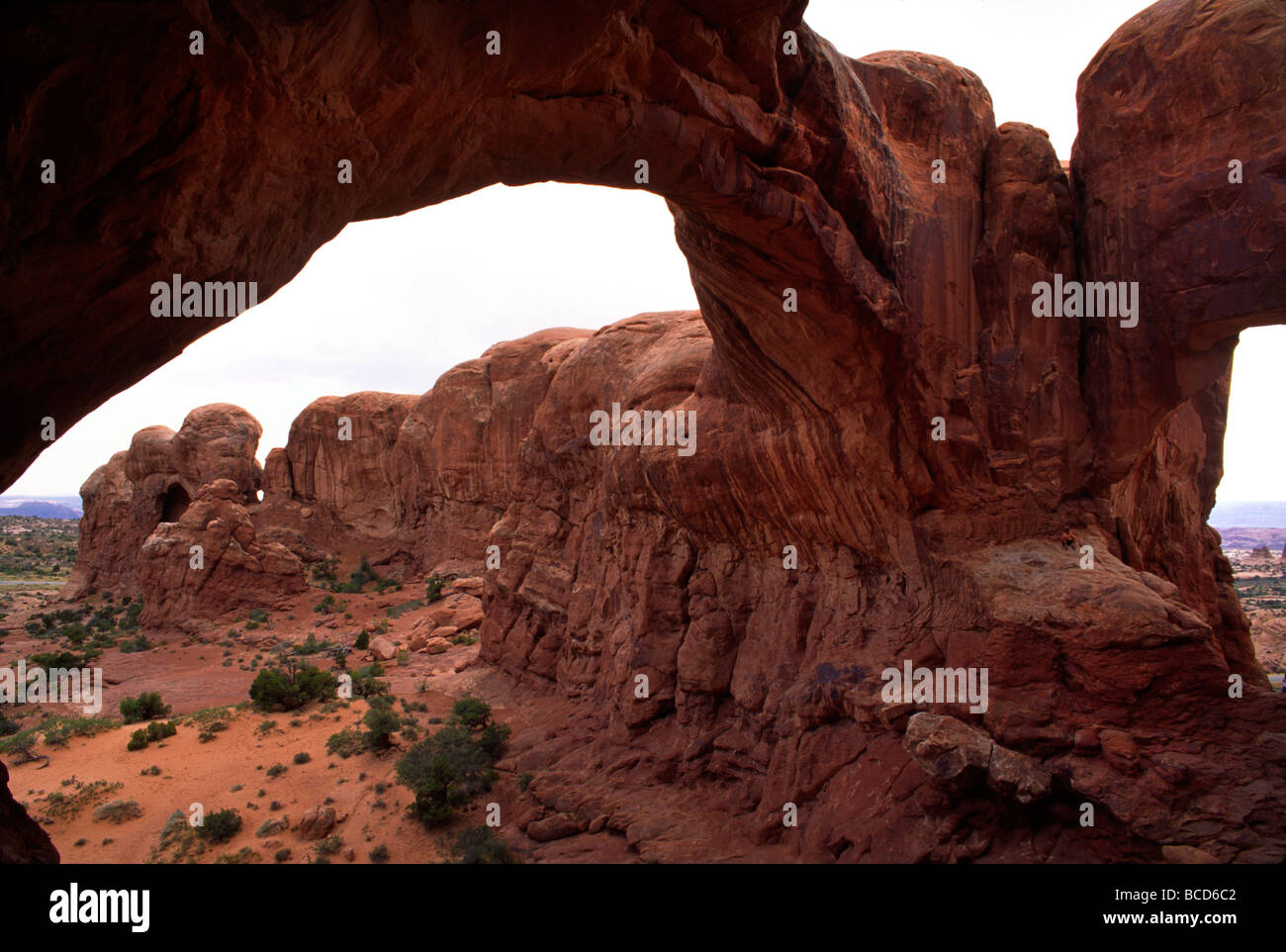 DOUBLE ARCH is arguably the most magnificent Sandstone formation in ...