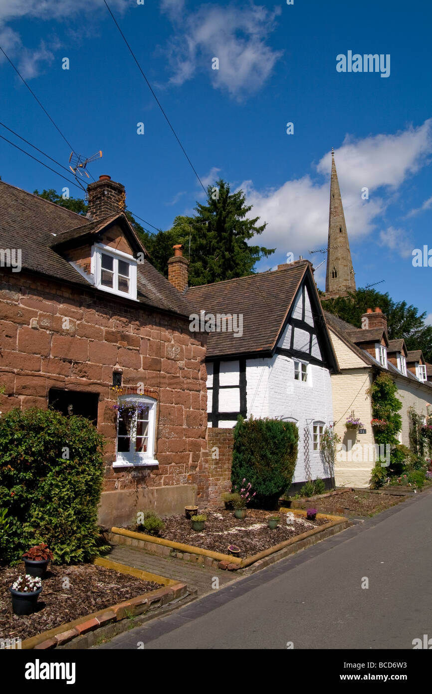 Worfield Village in July, Shropshire, England Stock Photo - Alamy