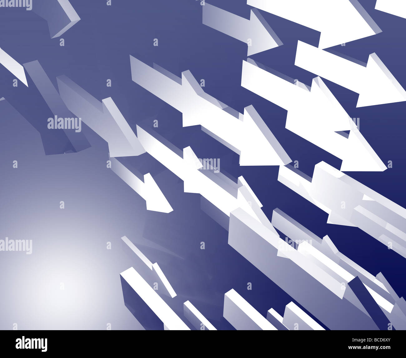 Forward moving arrows flying group design illustration Stock Photo - Alamy