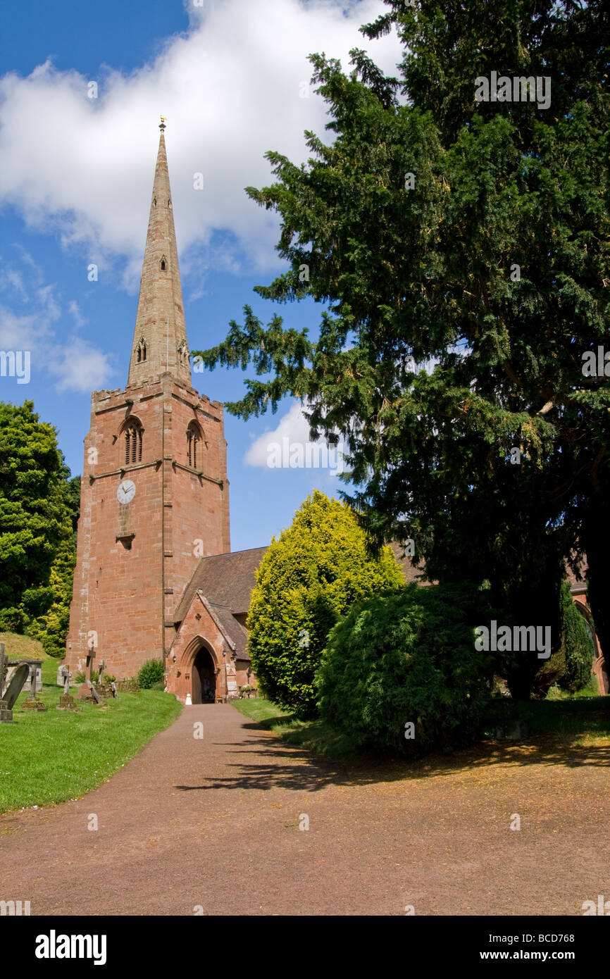St church worfield village shropshire hi-res stock photography and ...