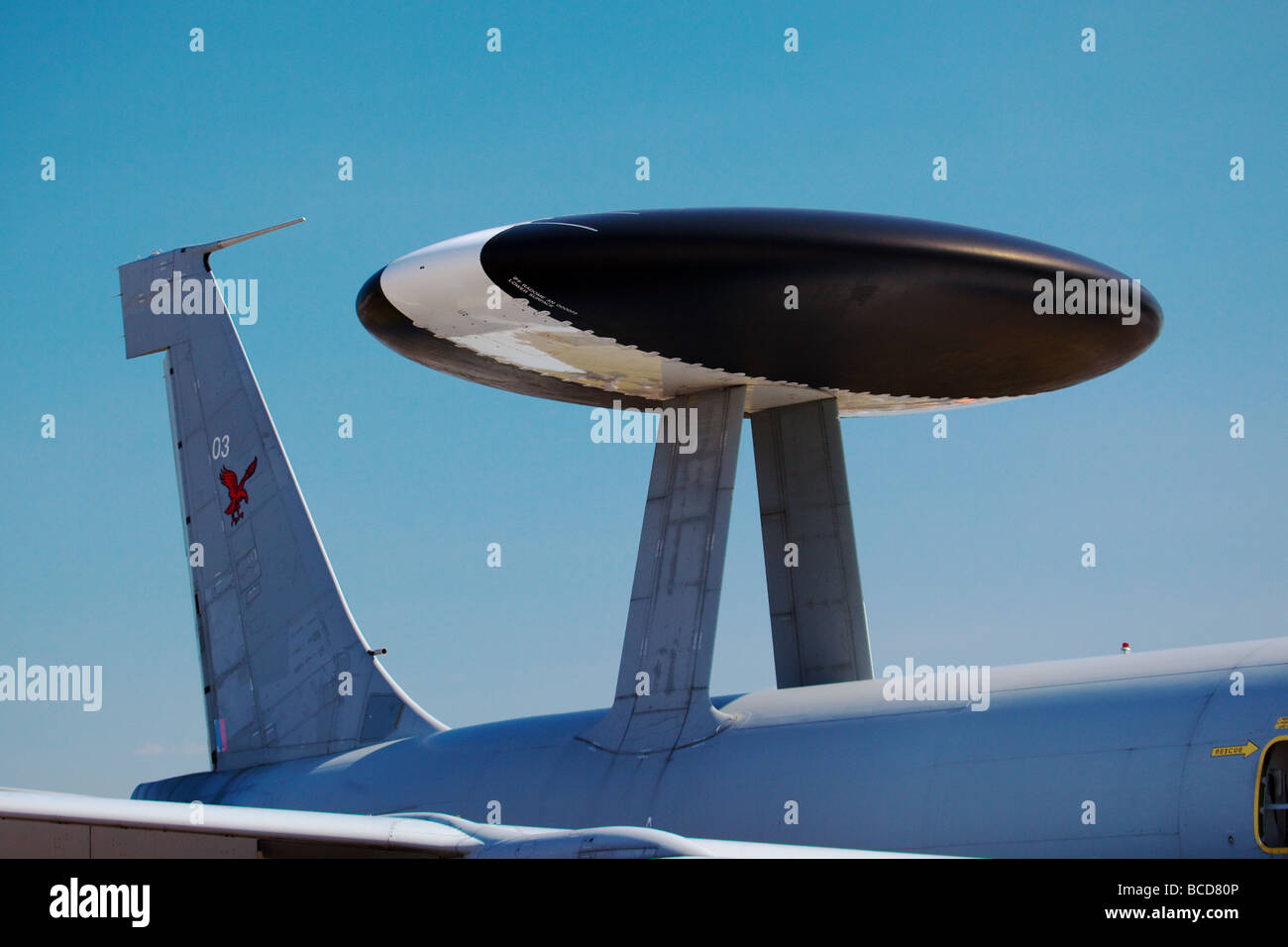 Military Aircraft and Propellers at an airfield in England Stock Photo ...