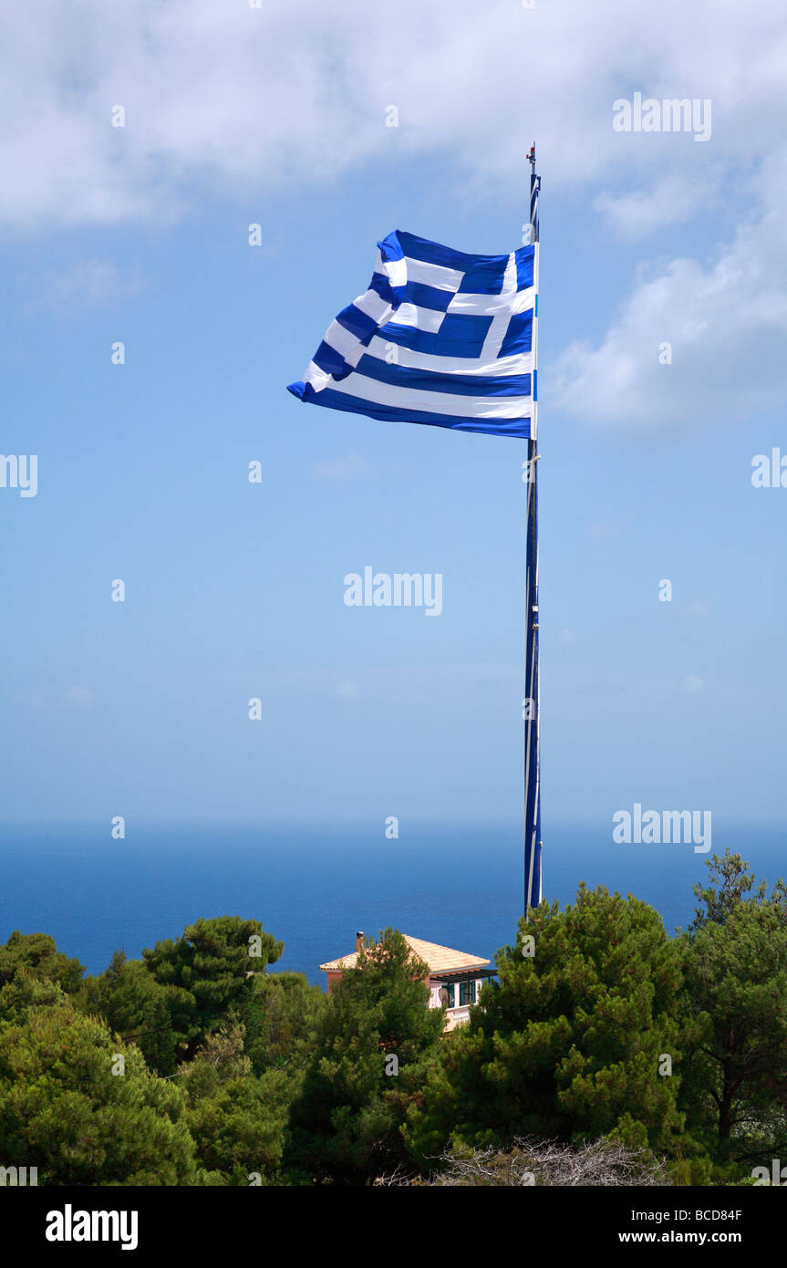 Greek flag symbolism hi-res stock photography and images - Alamy