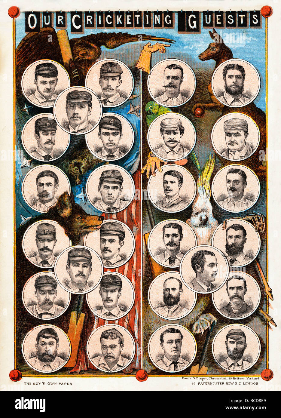 Cricket australia 19th century hi-res stock photography and images - Alamy