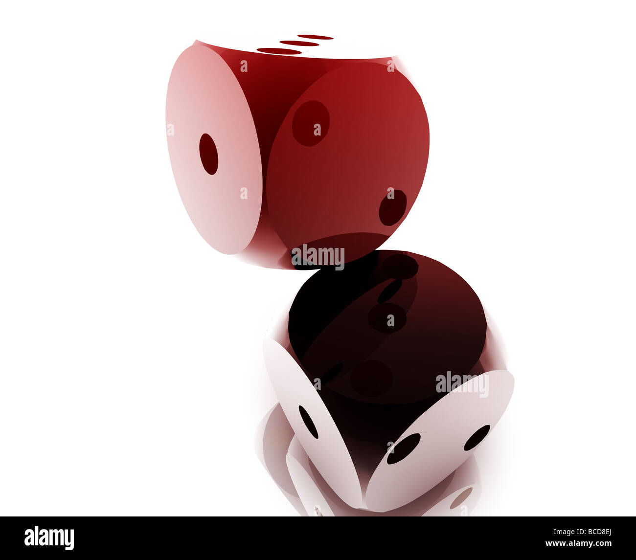 Rolling dice illustration hi-res stock photography and images - Alamy