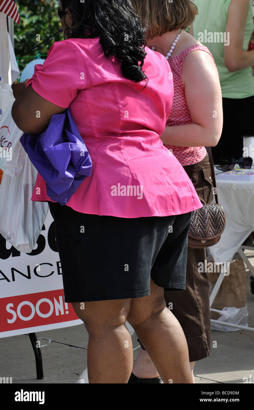 Obese Woman Walking High Resolution Stock Photography and Images - Alamy