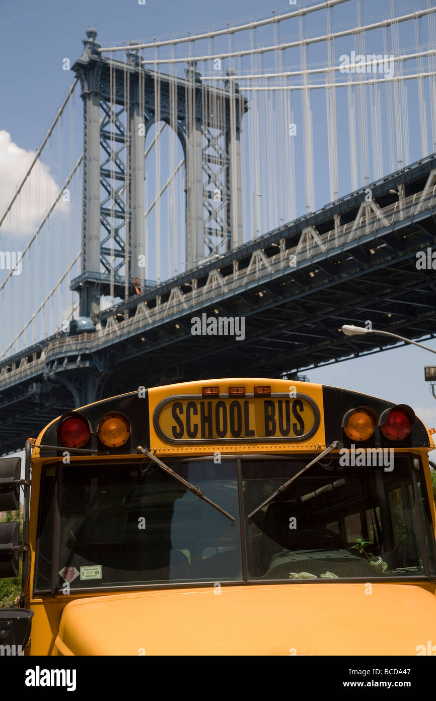 View of a school bus Stock Photo - Alamy