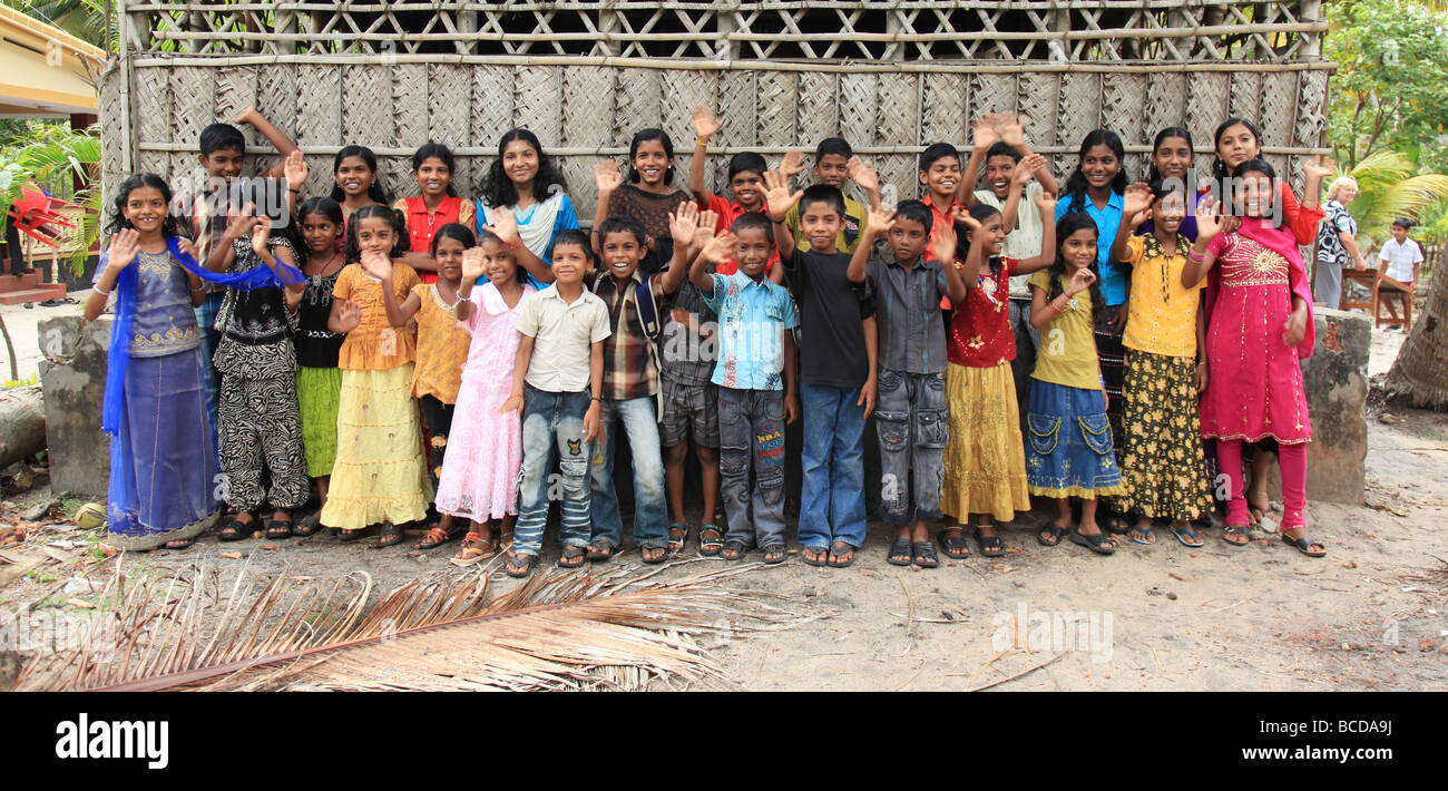 Children being sponsored through a charity called the Ted Foundation by ...