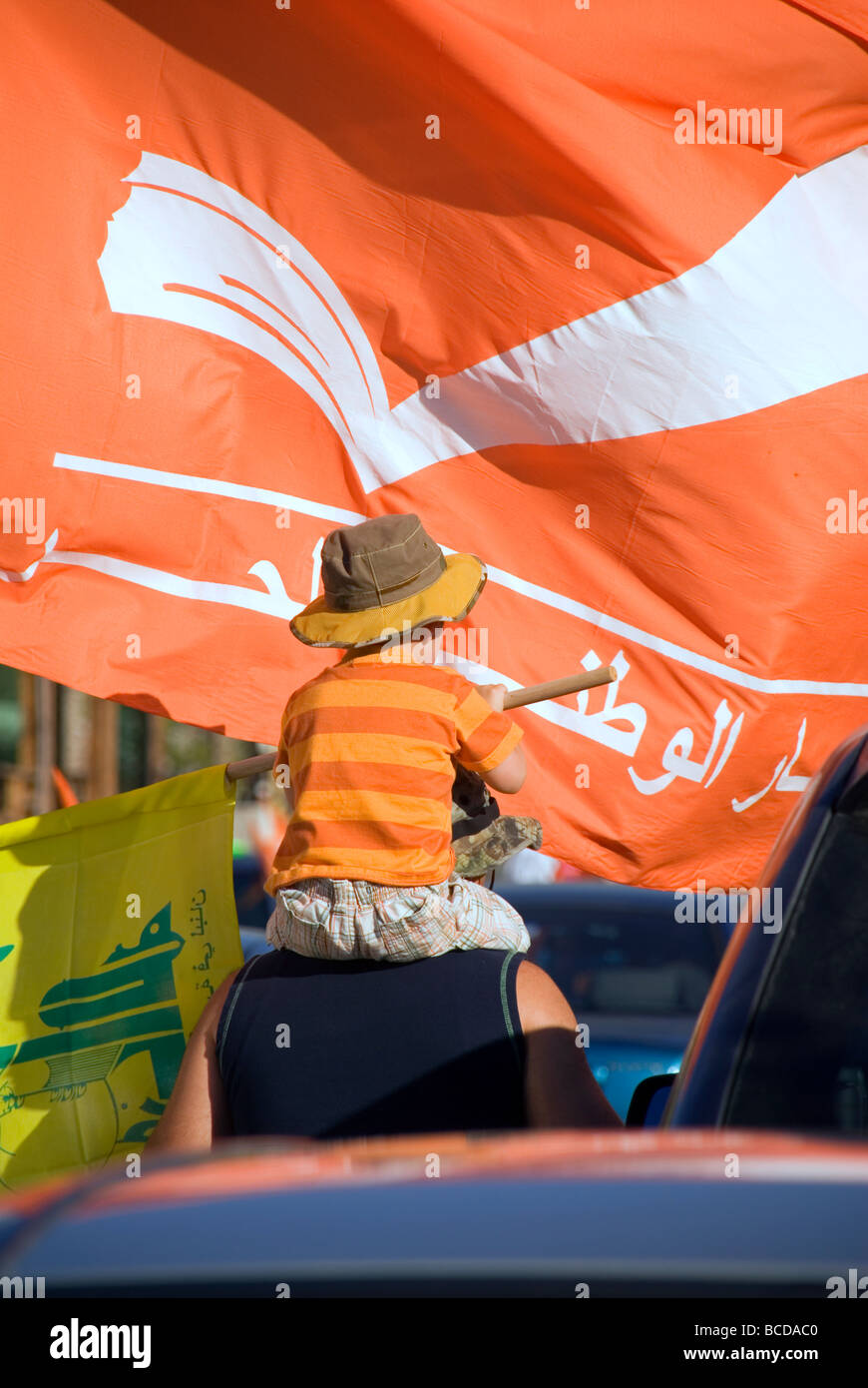 orange generation takes hold in lebanon Stock Photo - Alamy