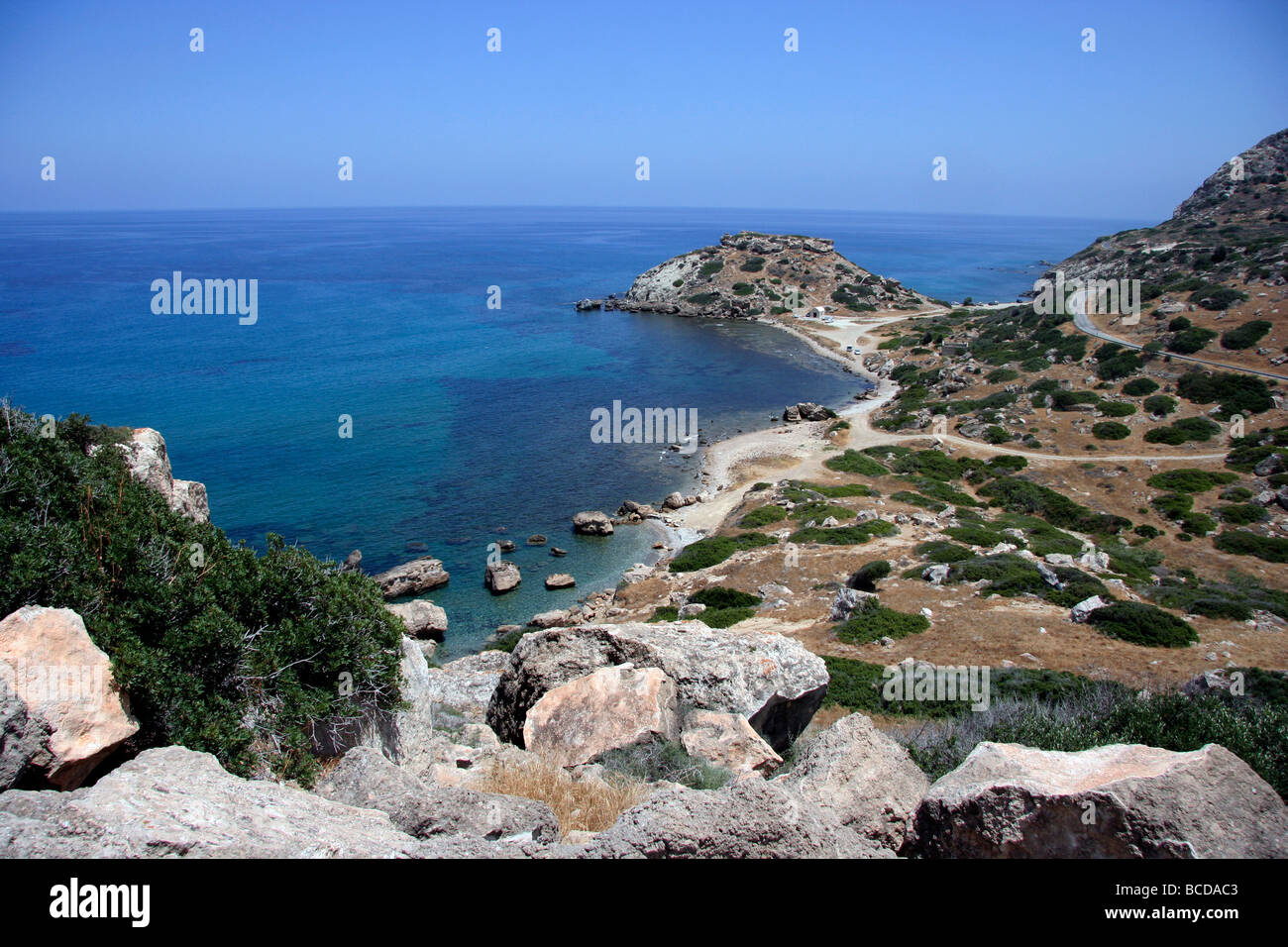 Deserted beach cyprus hi-res stock photography and images - Alamy