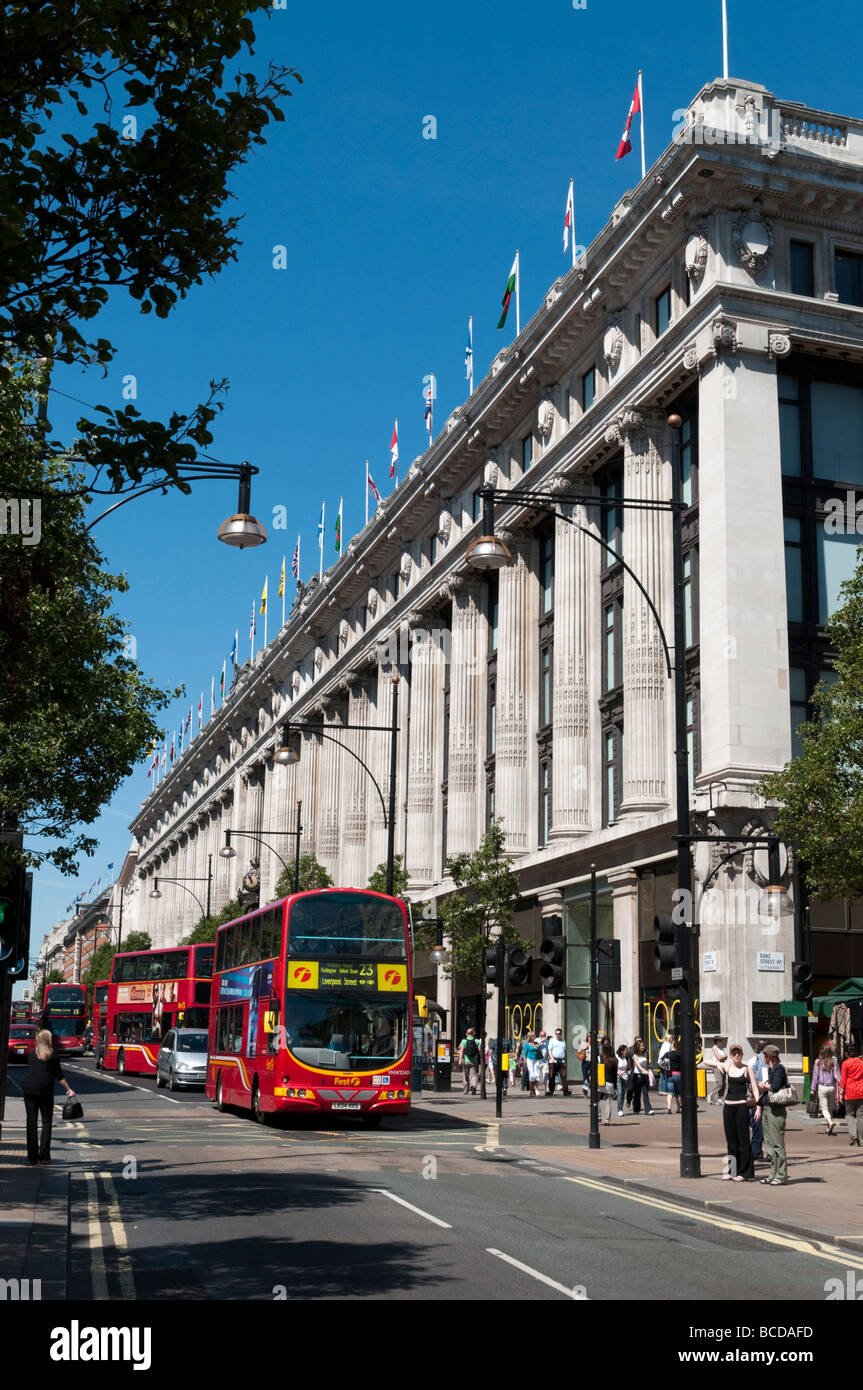 Oxford street london hi-res stock photography and images - Alamy