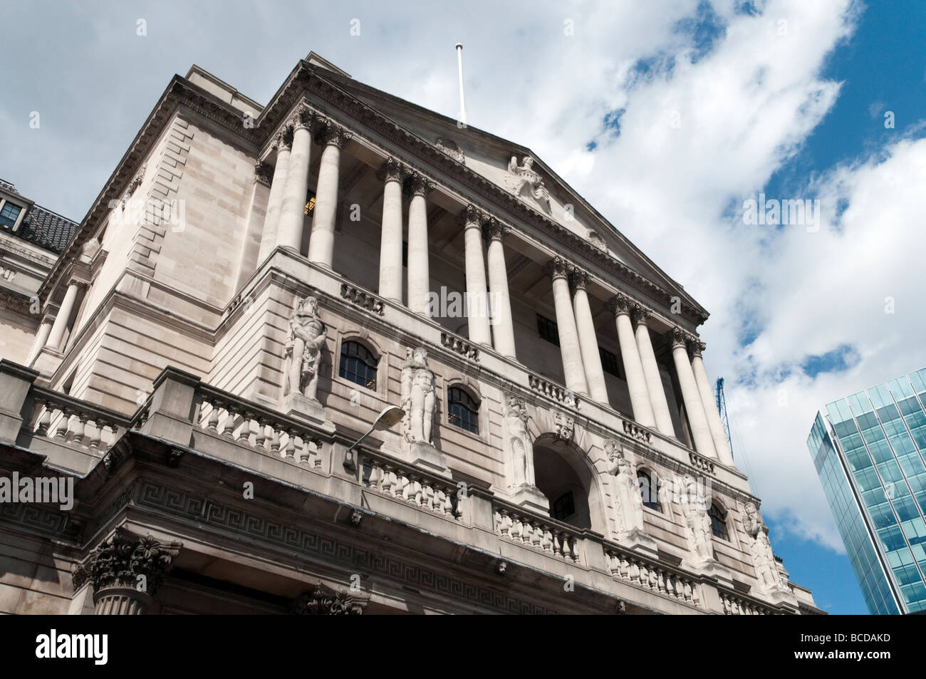 The Bank of England in the City of London UK Stock Photo - Alamy