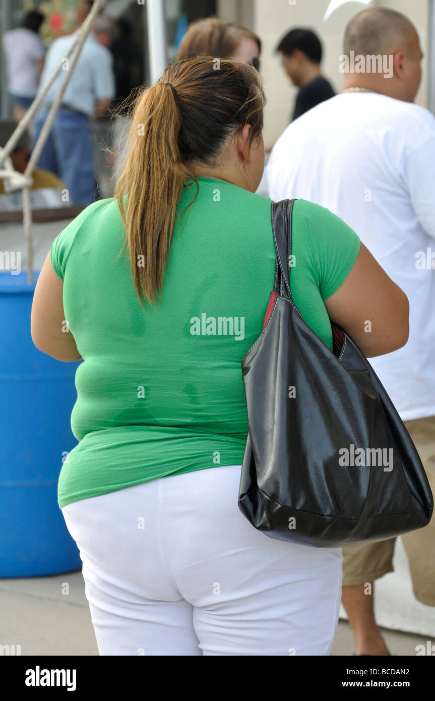 Obese Woman Walking High Resolution Stock Photography and Images - Alamy