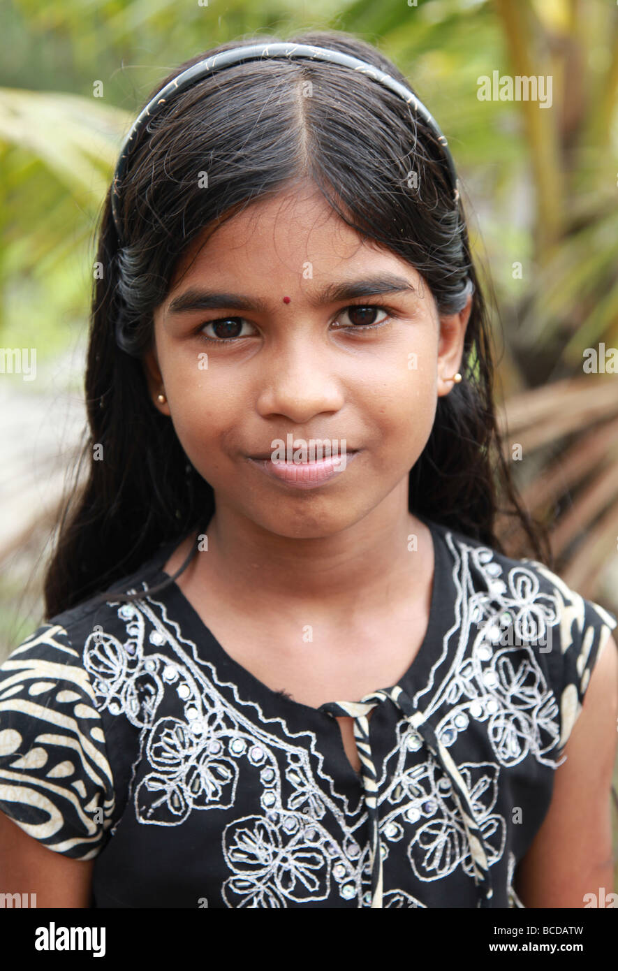 Portrait of an Indian Child Stock Photo - Alamy