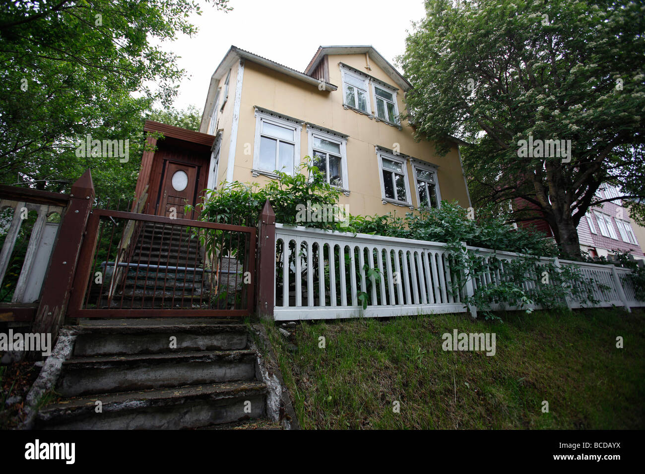 Akureyri iceland house housing hi-res stock photography and images - Alamy