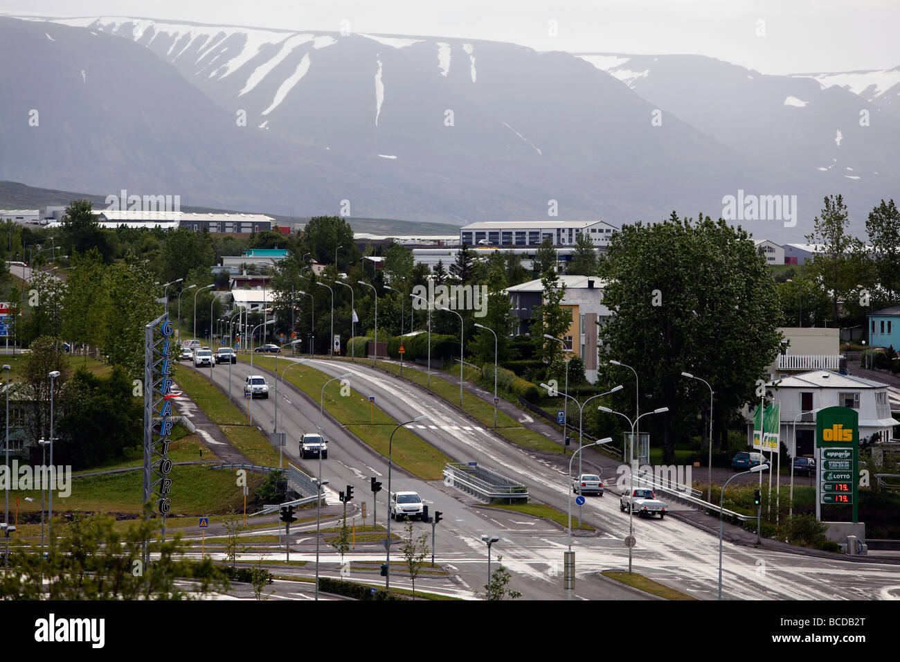 Akureyri city iceland hi-res stock photography and images - Alamy