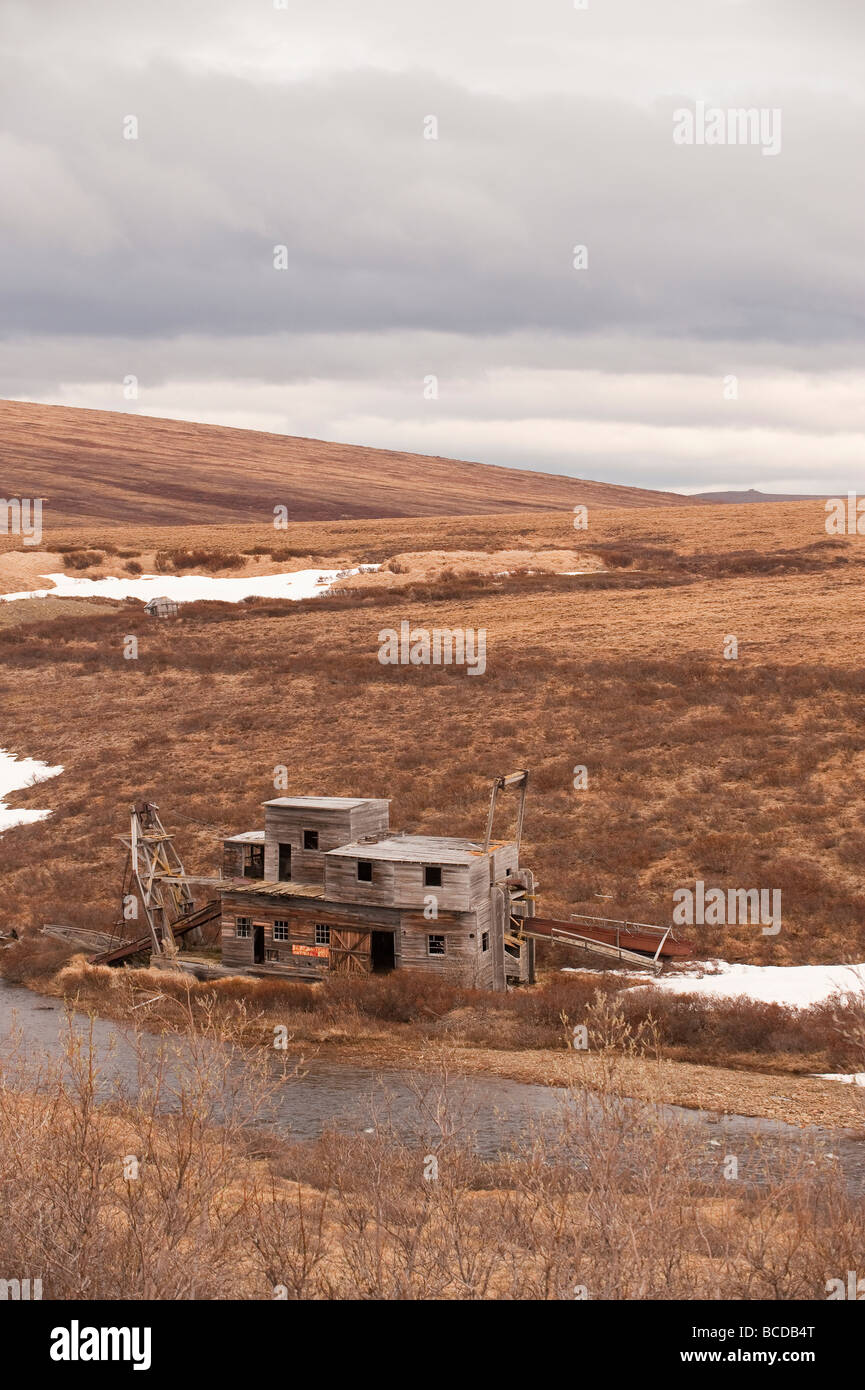 Gold mining dredge hi-res stock photography and images - Alamy